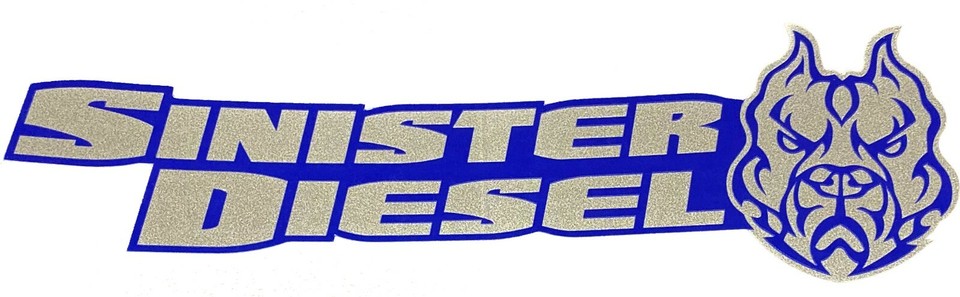 Sinister Diesel Stickers - 4 Pack 7"x2" | eBay