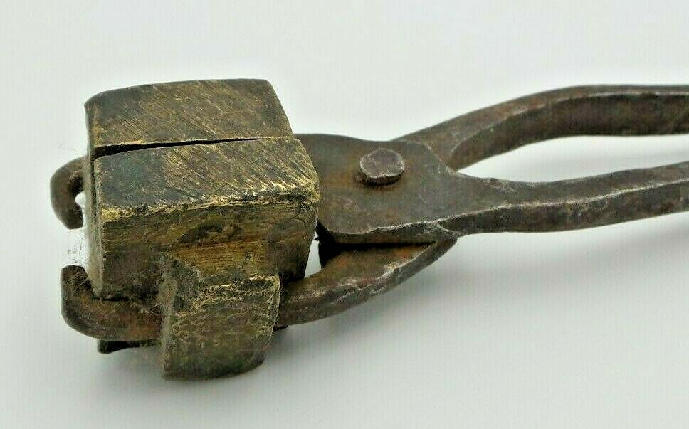Antique 1700s European Hand Made Conical Iron Bullet Mold | eBay