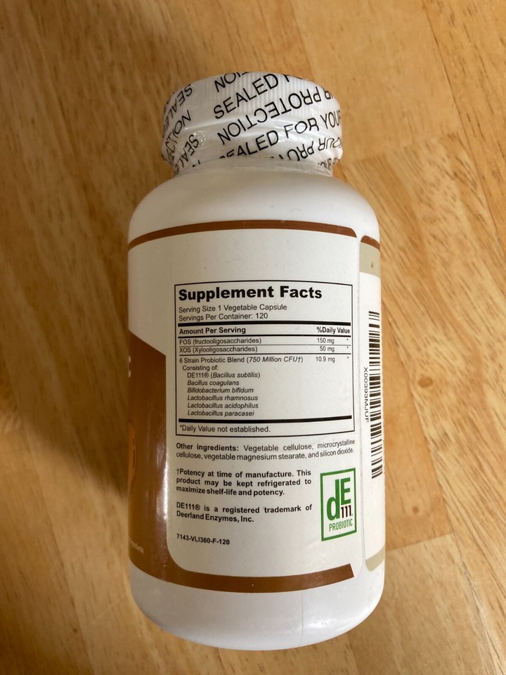 Provita Probiotic Blend Digestive Support 120 Capsules 6 Strains non ...