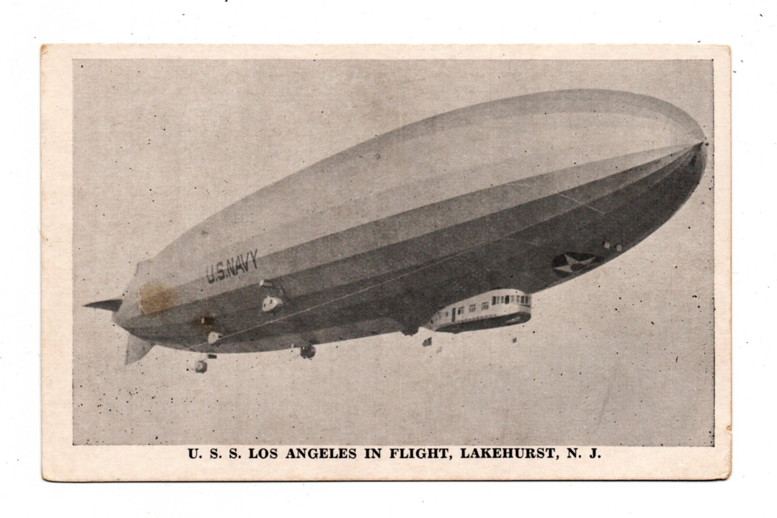 LAKEHURST, NJ ~ USS LOS ANGELES AIRSHIP IN FLIGHT ~ 1920s | eBay