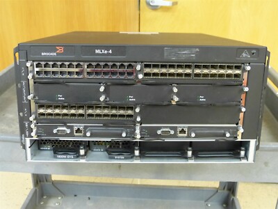 Brocade MLXe-4 4-Slot Multiservice IP SDN Enterprise Switch, #1 | eBay