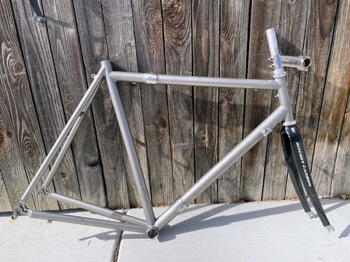 Titanium S&S Coupled Road Bike Frameset 55cm | eBay