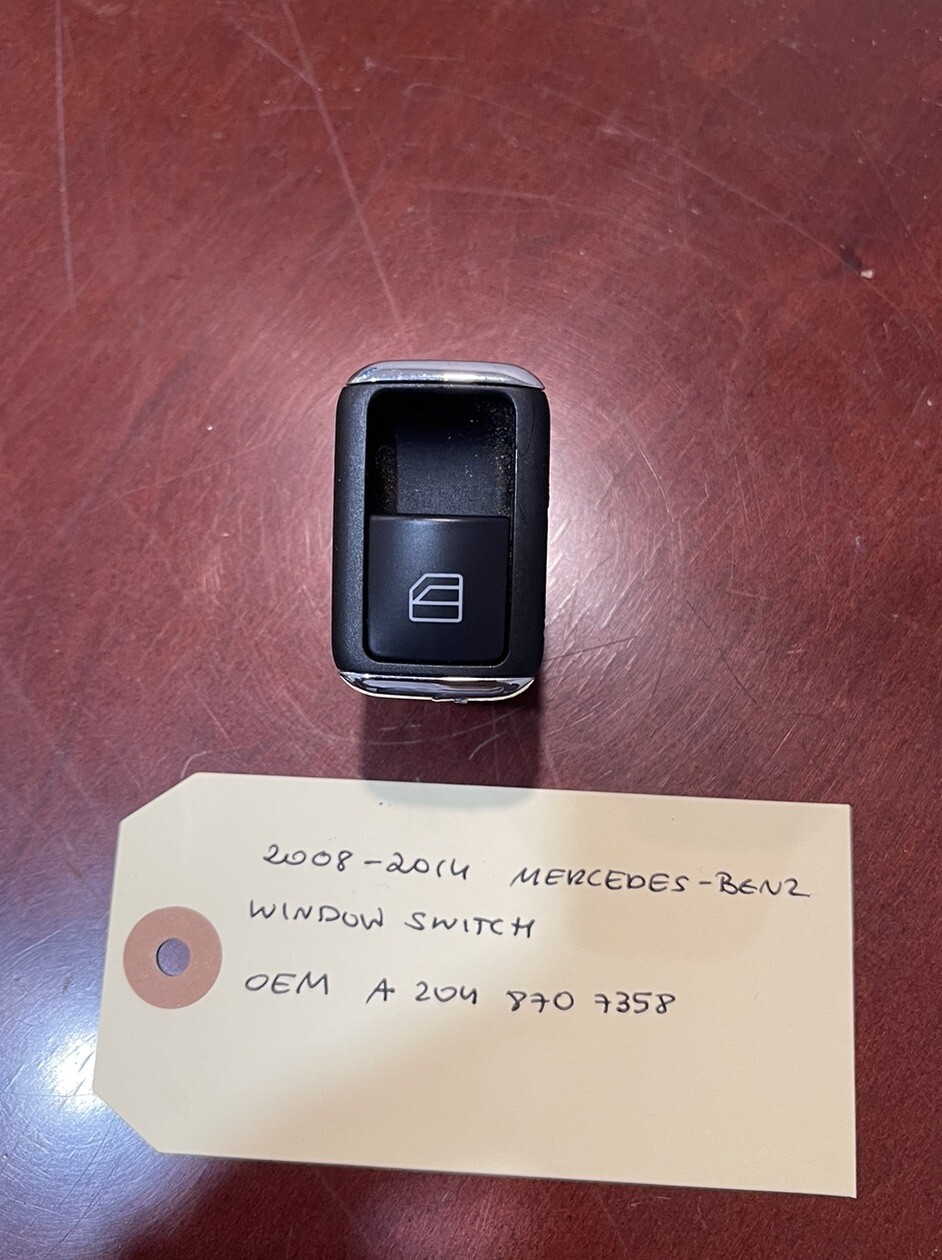 2011 MERCEDES BENZ W204 Window Control Switch Button A2048707358 for ...