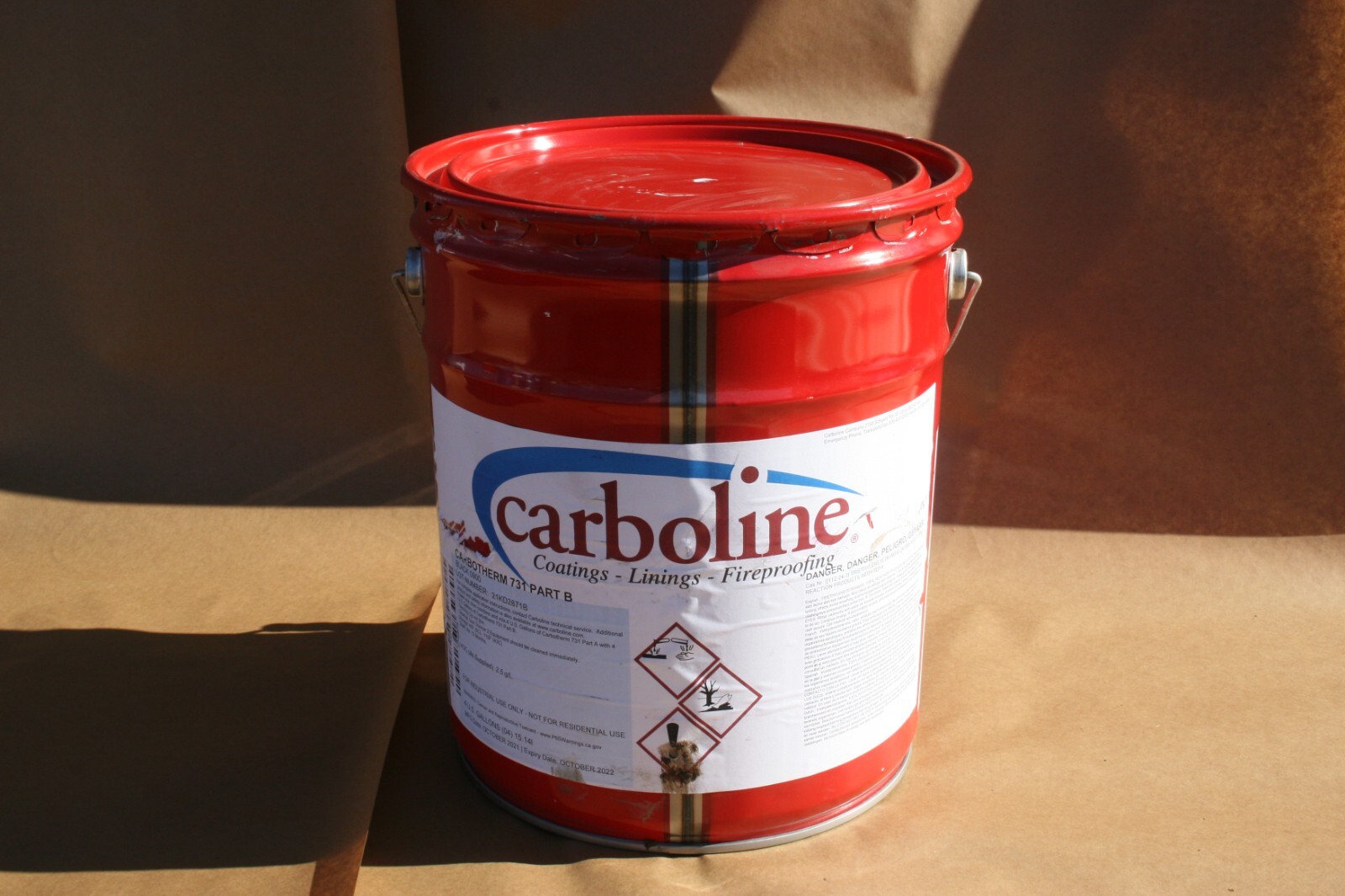Carboline Carbotherm 731 Part B Coating 4GL - Black | eBay