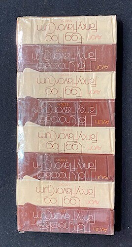 Retro 1983 Avon Hot Chocolate & Egg Nog Chewing Gum 8 Pack Sleeve, 5 ...