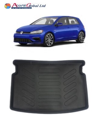 VW GOLF MK7 GTI 2013 - 2019 Tailored rubber boot mat Boot liner | eBay UK