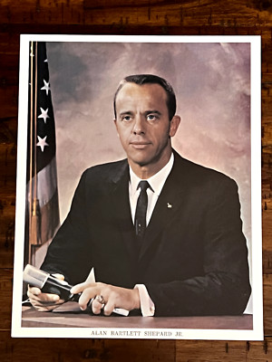 NASA Alan Bartlett Shepard Jr. - 8x1 Print - April 1959 | eBay