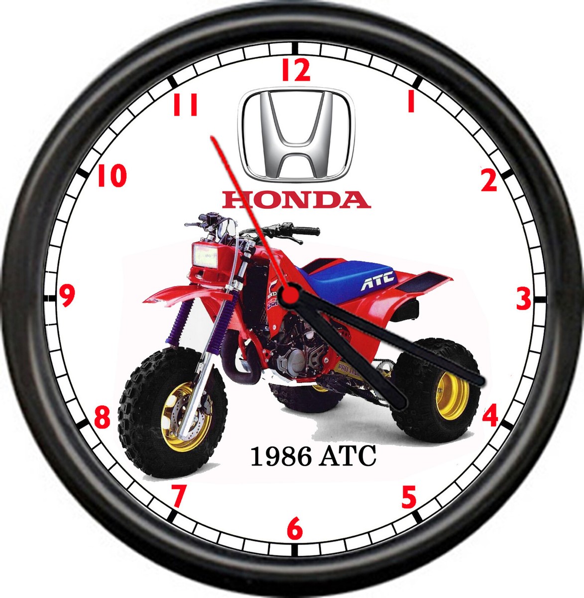 Honda Motorcycles Clocks Personalised Honda Goldwing Motorcycle Wall