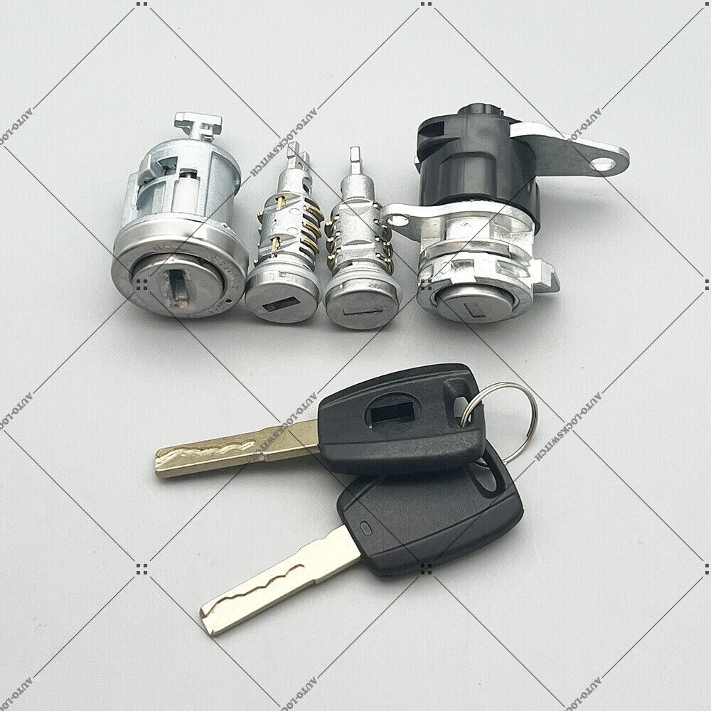 FOR 2014-2019 DODGE RAM PROMASTER IGNITION SWITCH DOOR LOCK CYLINDER 4 ...