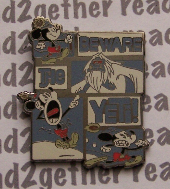 Disney Pin Beware the Yeti | eBay