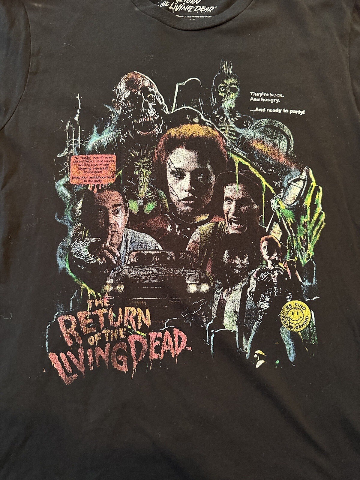 Return Of The Living Dead Gutter Garbs Shirt XL - Gem