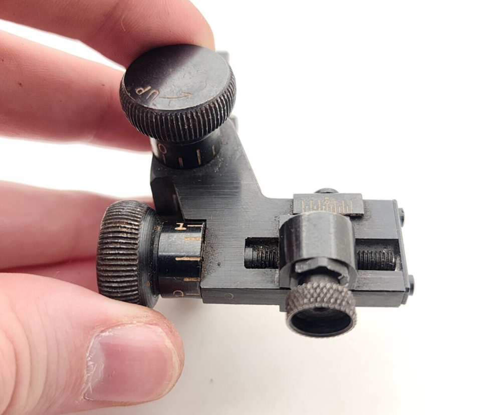 Vintage Redfield International Match Rear Sight No Base w/Small Peep ...