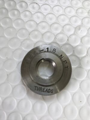 1/4-18 NPT Ring Gage Gauge Threads Inc | eBay