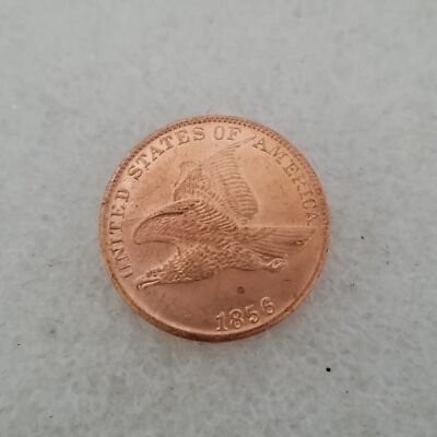 1856 Flying Eagle Cent Very Fine VF Coin-As shown in the figure | eBay