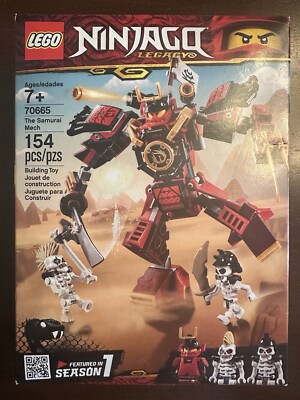 LEGO 70665 NINJAGO LEGACY THE SAMURAI MECH!!! VERY RARE!!! BRAND NEW ...