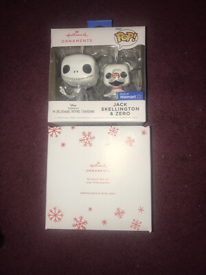 Hallmark Funko POP Nightmare Before Christmas Jack Zero Ornament 2022 ...