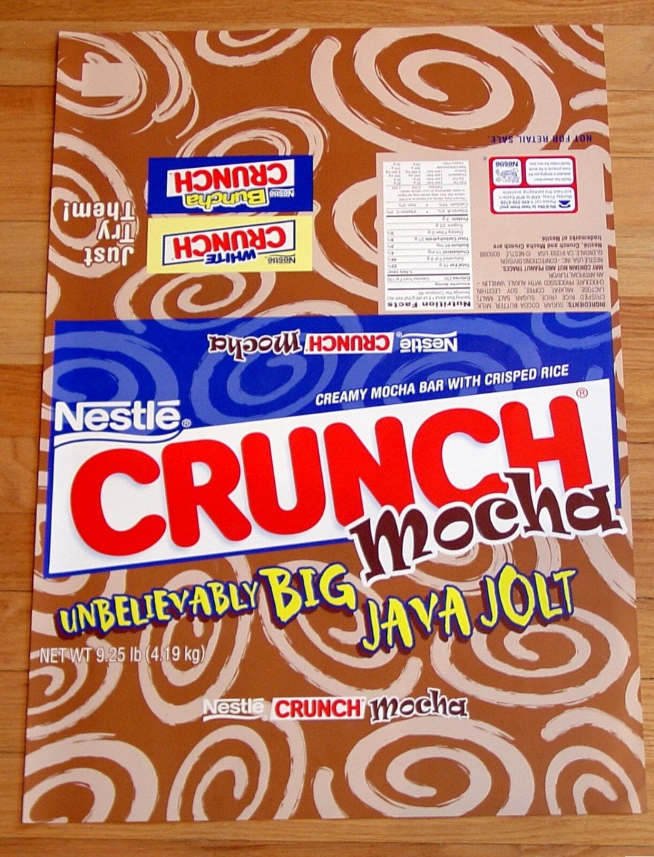 Crunch Candy Bar Wrapper