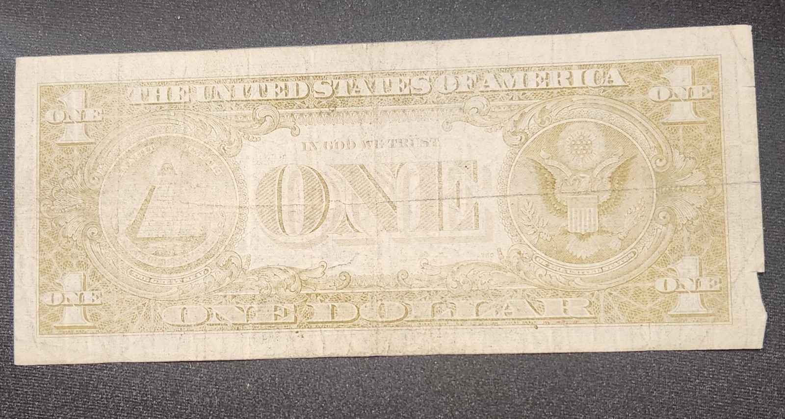 1963A Us $1 DOLLAR ERROR BILL! VERY UNIQUE! | eBay