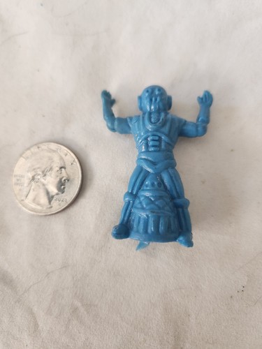 *RARE* VINTAGE BLUE Monster Space Alien Diener Hopta Rubber Pencil ...