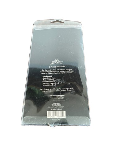 STUDIO SELECTION 5 PIECE BEAUTY BRUSH SET | eBay