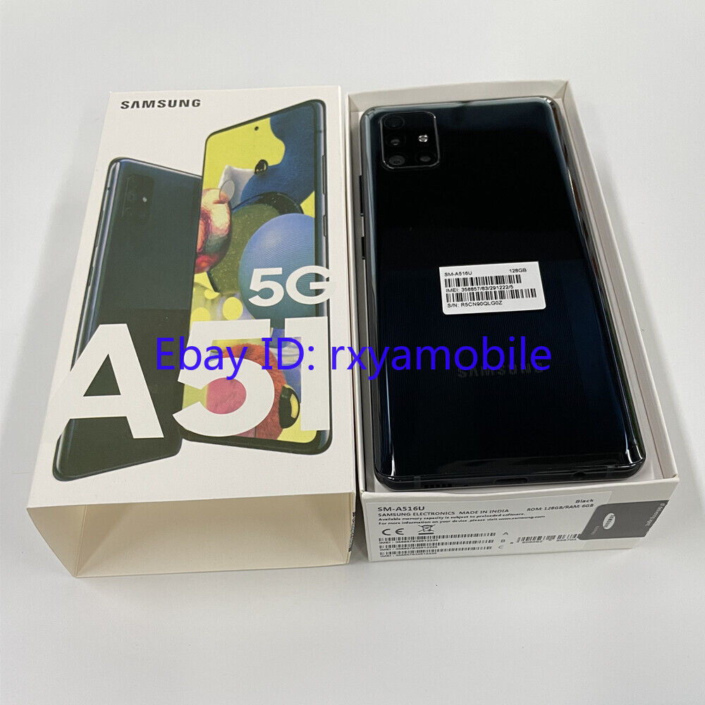 Unlocked Samsung Galaxy A51 5G SM-A516U 6/128GB 48MP 6.5" Smartphone ...