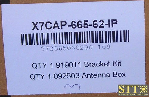 X7CAP-665-62-IP X-POL MACRO CELL HIGH GAIN ANTENNA 698-896/1710-2170 ...