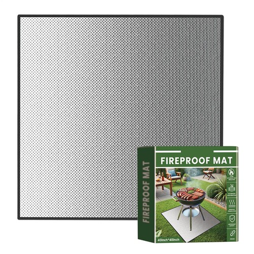 40" Fireproof Mat Heat Resistant Fire Pit Mat for Solo Stove for ...