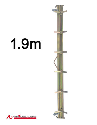 1.9m NETTING HINGED JOINT FENCE STRAINER - FENCING BOARD WIRE CHAIN ...