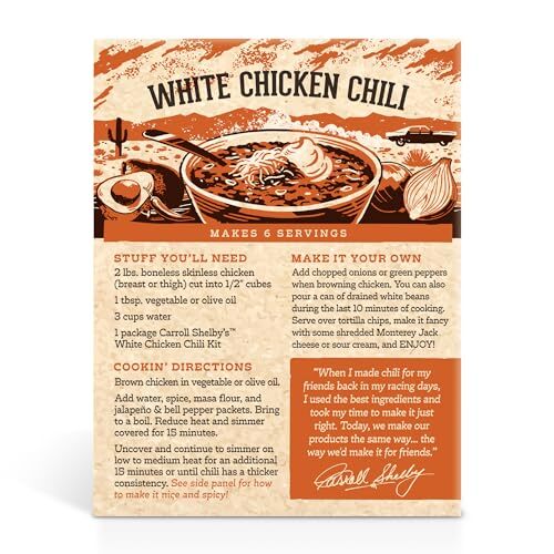 White Chicken Chili Kit 3oz Box (Pack of 8) | eBay