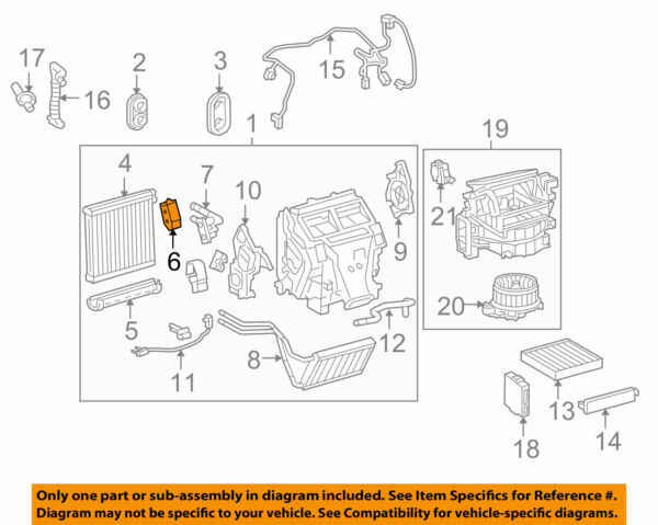 88515-50190 Toyota Valve, cooler expansion 8851550190, New Genuine OEM ...