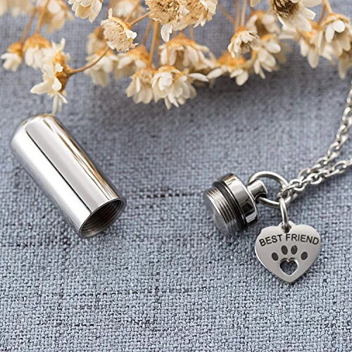 Cremation Ash Holder Urn Necklace Ashes Keepsake Pendant Memorial ...