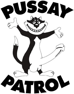 PUSSAY PATROL CAT IRON ON T SHIRT TRANSFER LARGE A4 SIZE | eBay UK