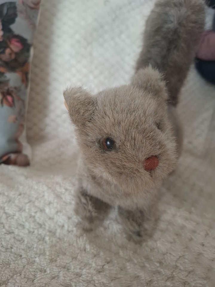 Vintage Gray Squirrel By Gund | eBay UK