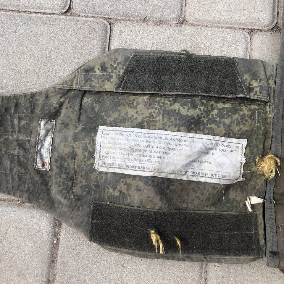 Original Russian Army Soldier Military plate carrier vest 6B45 Ratnik ...