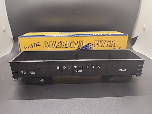 American Flyer S Gauge 920 Southern Gondola Excellent Condition w/ Box ...