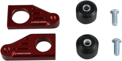 Driven CNC Aluminum Axle Block Slider Anodized Red DRAX-120-RD Made in ...