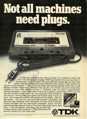 1978 TDK Cassette Tapes Electronics PRINT AD Christmas Gift Idea! (2257 ...