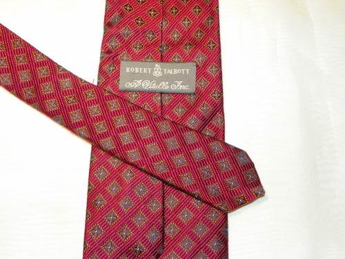 ROBERT TALBOTT [ MULTI-COLOR ] men's tie 100% Silk made in USA | eBay