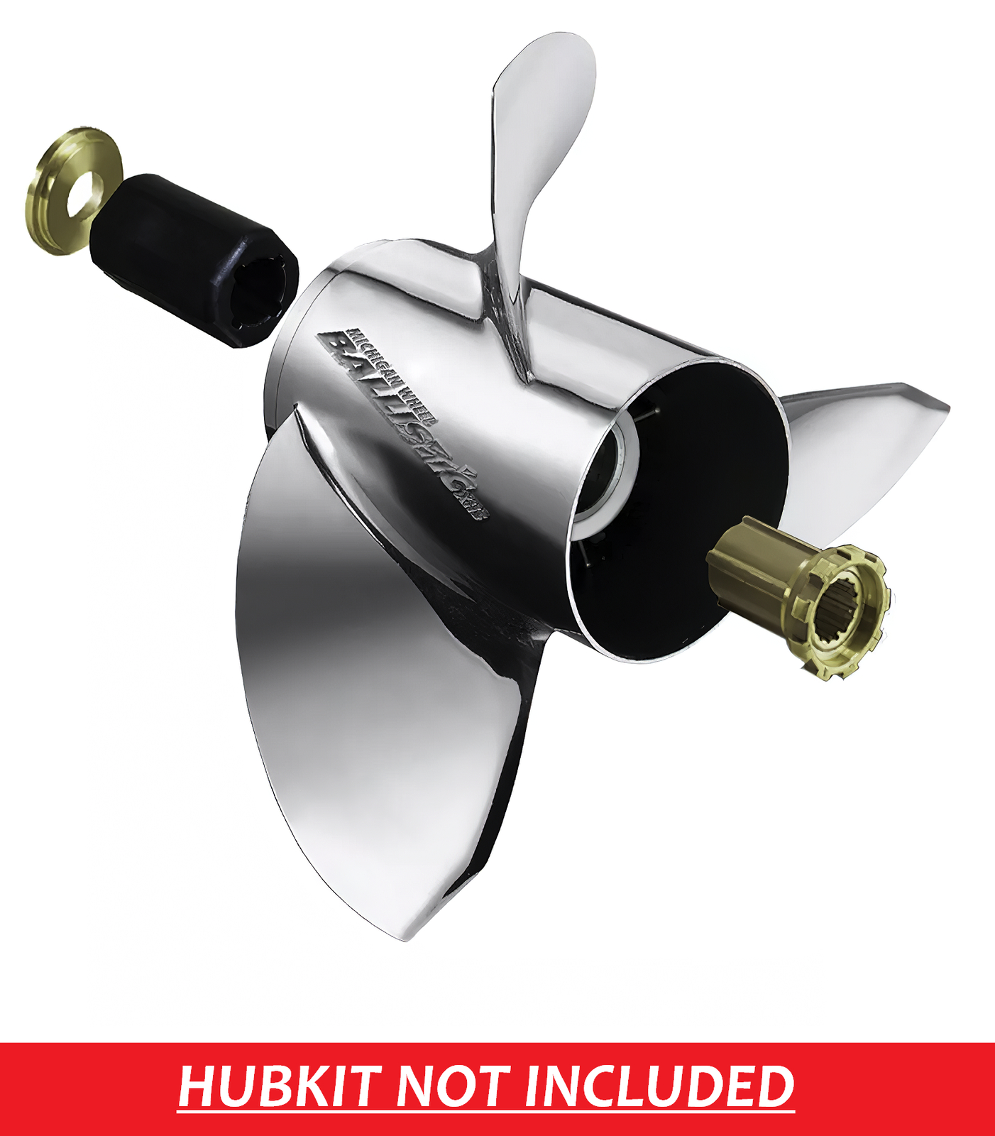 Ballistic XHS 10 1/8 x 15 933215 Stainless Steel Propeller Parsun Selva ...