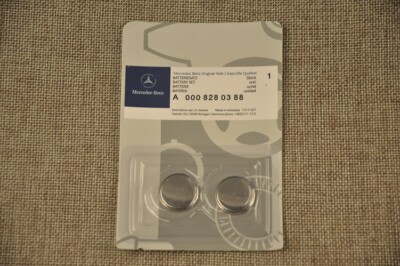 2x MERCEDES-BENZ SPRINTER CLASSIC CAR KEY FOB / REMOTE BATTERY- GENUINE ...