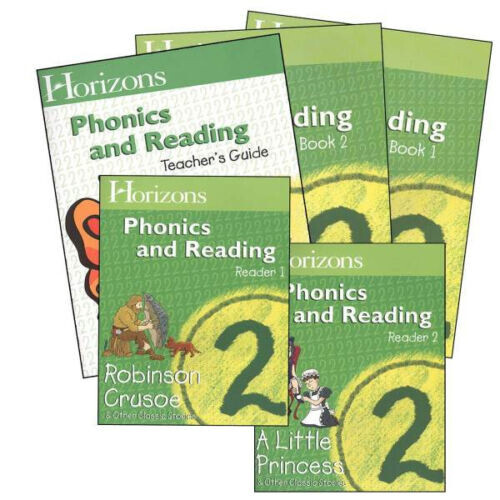 Horizons 2nd grade PHONICS AND READING Complete Set Teacher Student ...