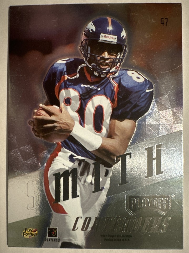 1997 Playoff Contenders Football Card #47 Rod Smith WR | eBay
