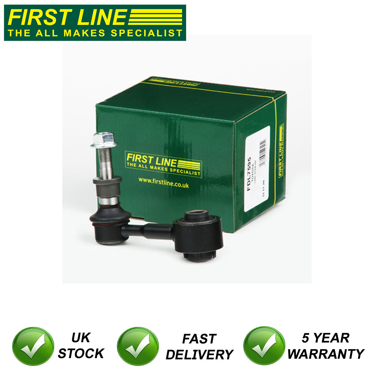 Stabiliser Link Rear First Line Fits Toyota C-HR 2016- Prius 2015 ...