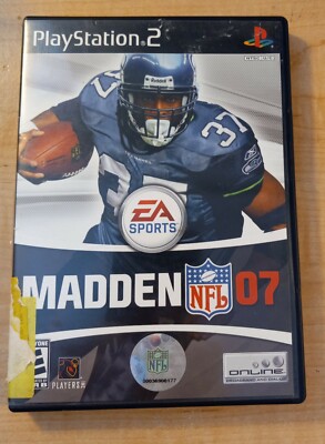 Madden NFL 07 PLAYSTATION 2 (PS2) Nintendo - EA Sports (Video Game ...