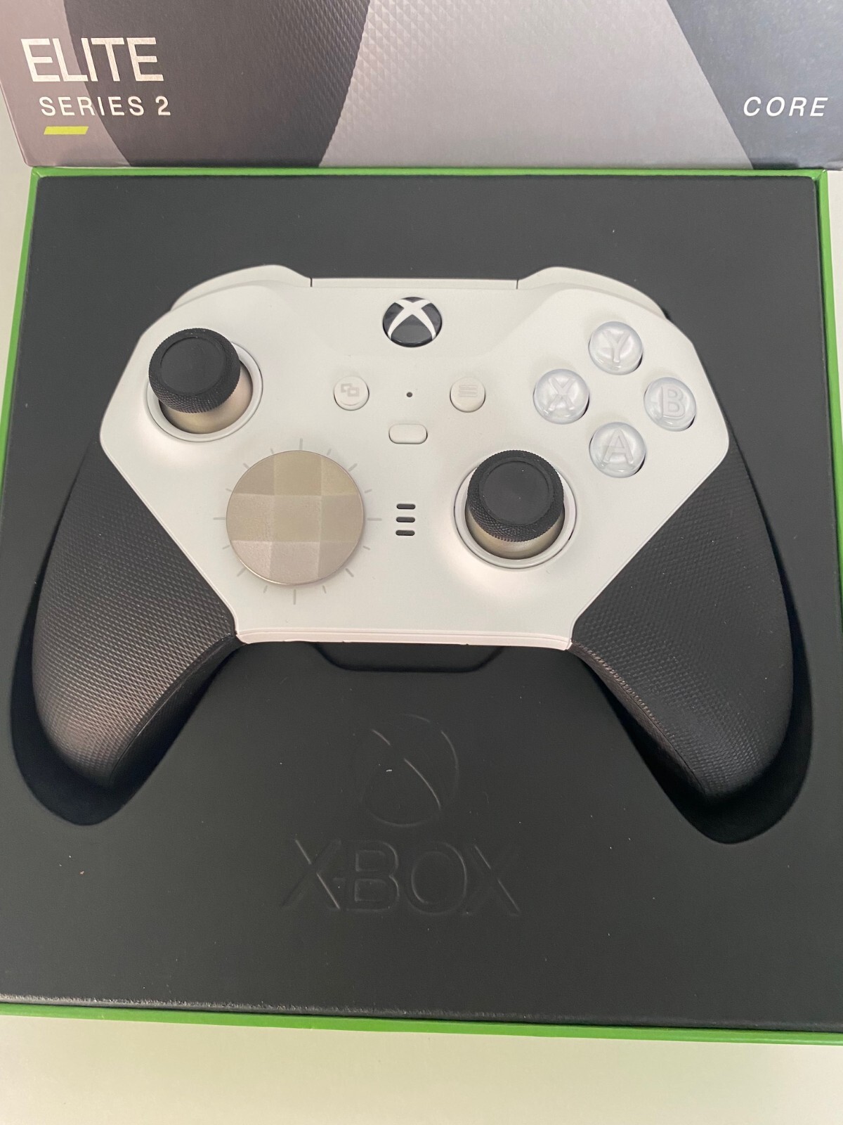 Open Box -Xbox Elite Series 2 Core Wireless Controller - White/Black ...