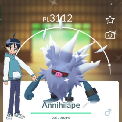 Pokémon GO Shiny Annihilape Level 40 - 3rd Move - PvP - Trade | eBay