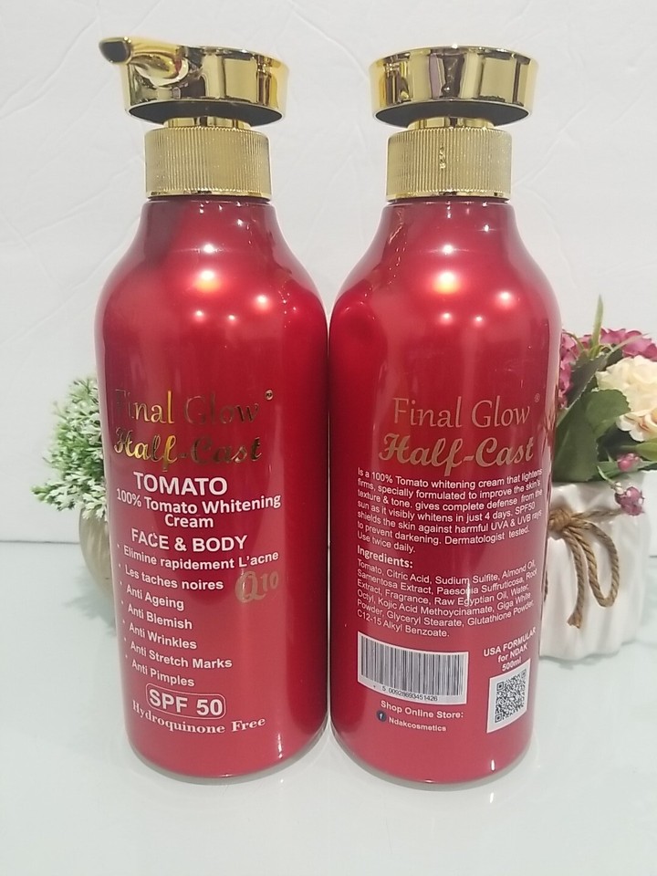 2X Final GLOW Tomato H-C face & body lotion 500mlx1 super 👌 effective ...