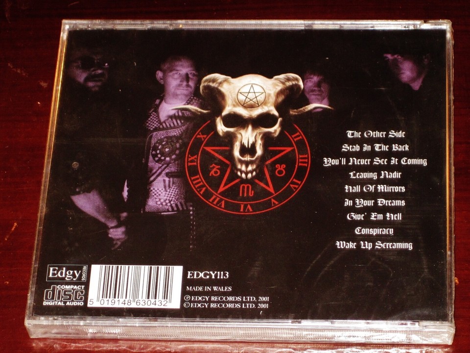 Witchfynde: The Witching Hour CD 2001 Edgy Records UK EDGY113 Jewel ...