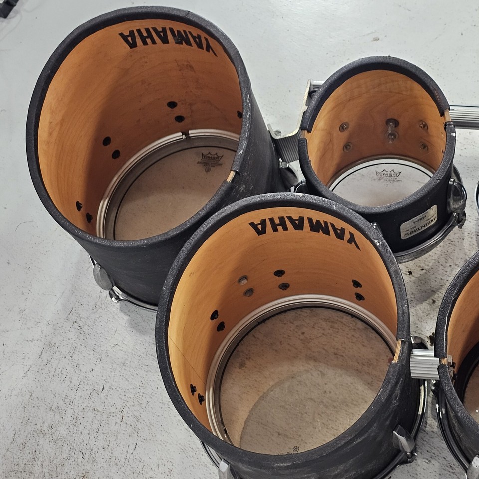 6 Tom Yamaha Quad Toms Marching Concert 8100 Series | eBay