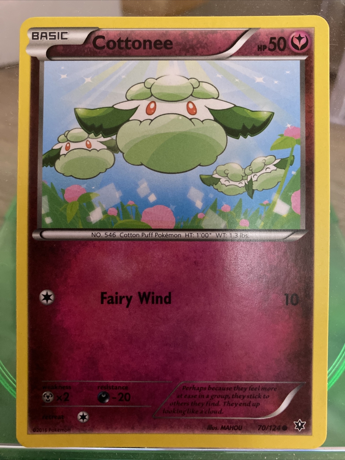 Pokémon TCG Cottonee Fates Collide 70/124 Regular Common for sale ...